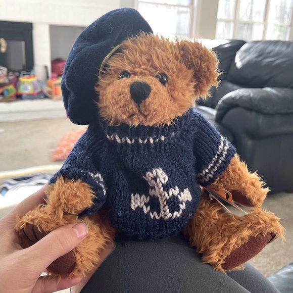 brass button | Other | Nwt Brass Button Collectible Tango Bear Plush ...